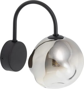 BRILAGI - Nástěnná lampa VULCANO 1xG9/8W/230V černá/kouřová černá