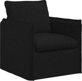 Set pohovek 2 ks Černá Textil 3407569