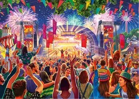 GIBSONS Puzzle Udělejte nějaký hluk / 1000 dílků / 68 × 49 cm