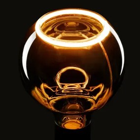 SEGULA LED Floating Globe 125 Smokey 6W(22W) šedá / E27 / 220lm / 1900