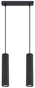 Sollux Lighting Závěsné svítidlo KARBON 2 Černá