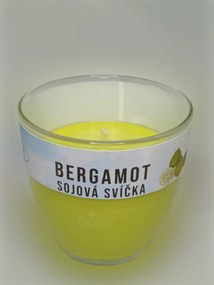 Fajnpocit sojová svíčka ve skle Bergamot