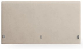 Světle hnědé čalouněné čelo postele 150,5x100 cm Remo – Micadoni