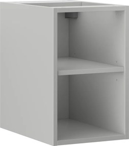 Mexen Box-A, otevřená skříňka s policí 30 cm, šedá matná, 91AX2-0300-470-0-62