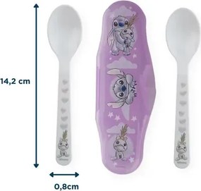 STOR Sada lžic s pouzdrem Lilo  Stitch / Sada lžic / 2 ks / Cestovní p