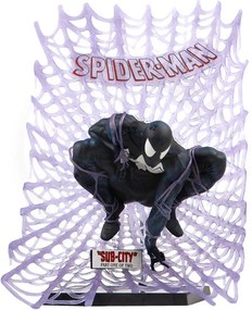 Marvel - black suit spider-man w/ch - figurka