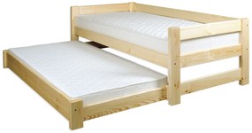 Drewmax LK134 90x200 cm - Dřevěná postel masiv jednolůžko