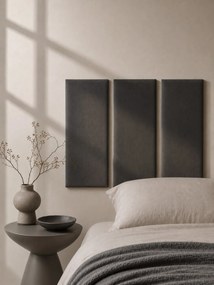 Sinsay - Obdélníkové čalouněné panely 3 pack - šedá