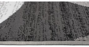Kusový koberec PP Alex šedočervený 140x200cm