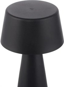 LD 19260-18 ABERA LED stolní lampa na baterie černá dotykový stmívač IP54 USB vnitřní i venkovní použití 3000K - JUST LIGHT