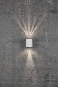 NOR 49701001 Venkovní nástěnné svítidlo Canto 2 2x6W LED bílá čirá - NORDLUX