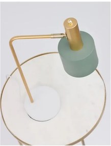 Rustikální stolní lampa Paz mint