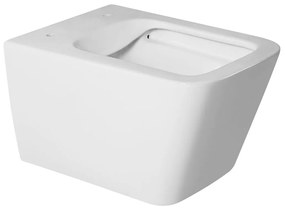 Aplomo Livorno White WC závěsné se sedátkem, rimless