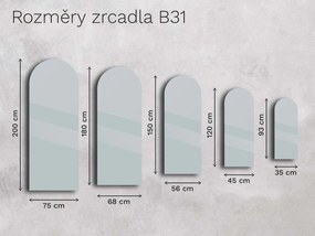 Antické zrcadlo Base B31
