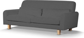 Potah na pohovku IKEA Nikkala krátký barva šedá látka pletený vzor