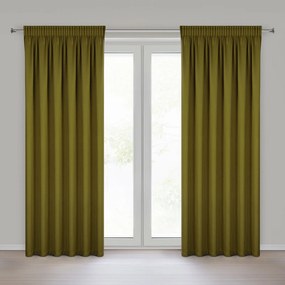 ZÁVĚS NA PÁSCE OLENA 140X270 CM TMAVĚ OLIVOVÝ
