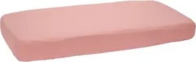 Little Dutch Prostěradlo napínací 120x60 cm Pure Pink Blush