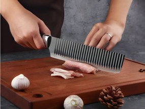 Verk Group Sada kuchyňských nožů 6 ks kuchyňské nůžky oškubák ocel