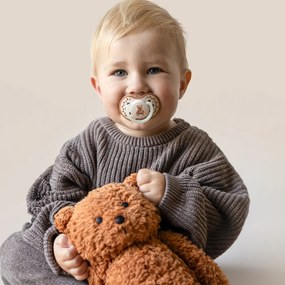 LOVI Dudlík svítící silikonový dynamický TEDDY LOVE 0-6m 2ks