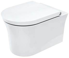 Duravit White Tulip - Závěsné WC HygieneFlush, Rimless, HygieneGlaze, bílá 2576092000