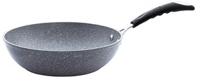 BERLINGERHAUS Wok s mramorovým povrchem 28 cm Gray Stone Touch Line BH-1159