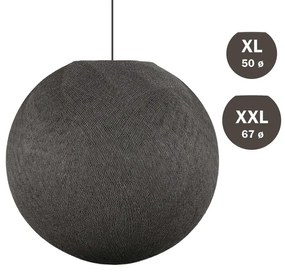 creative cables Stínidlo koule Sphere Light, ručně tkané Barva komponentu: Antracit, Velikost ⌀: XXL - 67cm