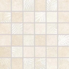 Rako Mozaika RAKO Lampea WDM06687 mozaika (5x5) slonová kost 30x30 - 163071