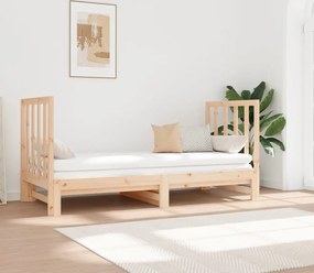 vidaXL Výsuvná postel 2x (90 x 190) cm masivní borovice [3124768] Barva: Přírodní