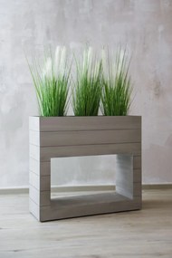 Umělá tráva PAMPAS, plast, výška 80 cm, zelená