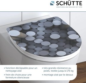 Eisl Sanitär WC prkénko Duroplast Soft Close Round Dips High Gloss 82593