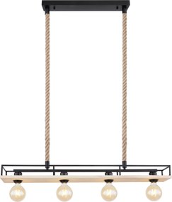 XXXLutz ZÁVĚSNÉ SVÍTIDLO, 95/15/120 cm Globo - Online Only svítidla - 007326109801