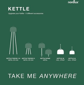 NOR 2018003003 Venkovní přenosné svítidlo Kettle 22 4,8W LED bílá - NORDLUX