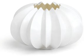 Bílý porcelánový svícen Kähler Design Stella, ⌀ 13,5 cm