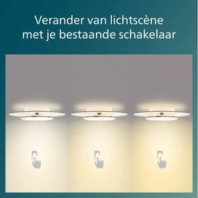 Philips- LED Stmívatelné stropní svítidlo GARNET SCENE SWITCH LED/40W/230V 2700K