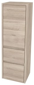 Mereo Mereo, Opto koupelnová skříňka vysoká 125 cm, levé otevírání, Multidecor, CN995LDKRS