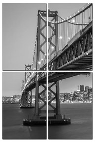 Obraz na plátně - San Francisco - obdélník 7923ČD (120x80 cm)