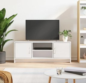 vidaXL TV skříňka 102x30x37,5 cm kompozitní dřevo [823256] Barva: bílá s vysokým leskem