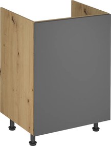 Kuchyně LANGEN šp | push open | 300 cm | SOKL v CENĚ | artisan/šedá