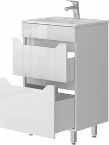 Lavedo Neo White 50 koupelnová skříňka s umyvadlem