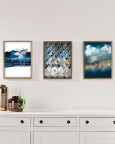 Obraz Gold&amp;navy Imagination 30x40cm
