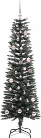 Umělý vánoční stromeček Zelená 150 cm PVC, plast a ocel 3395930