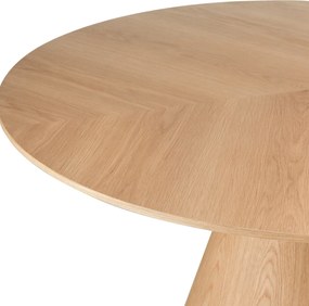 Jídelní stůl KIRUNA 137 cm dub přírodní