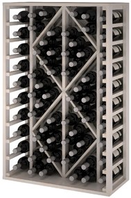 Expovinalia Regál na víno TORAL II Materiál a odstín: Borovice s bílým nátěrem
