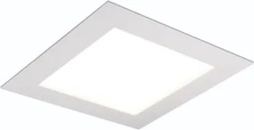 Zápustné LED svítidlo Kohl Lighting DISC SQ 171x171mm bílé 12W 3000K