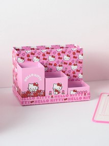 Sinsay - Sada organizérů na stůl Hello Kitty - sytě růžová