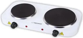 Esperanza EKH014W bílá / Elektrický vařič / 2 plotny / 2500 W / 5 tepl