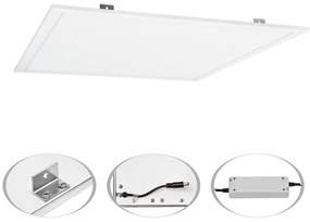 Ecolite LED-GPL44-45/UGR/RA/BI Bílý LED podhledový panel 600x600mm 45W lifud UGR RA90 denní bílá