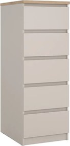 Krémová komoda 40x111x50 cm Naia – Tvilum