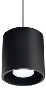 Sollux Lighting Závěsné svítidlo ORBIS 1 Černá