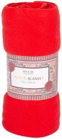 Vesna | Deka fleece BLANKET červená 130x170 cm